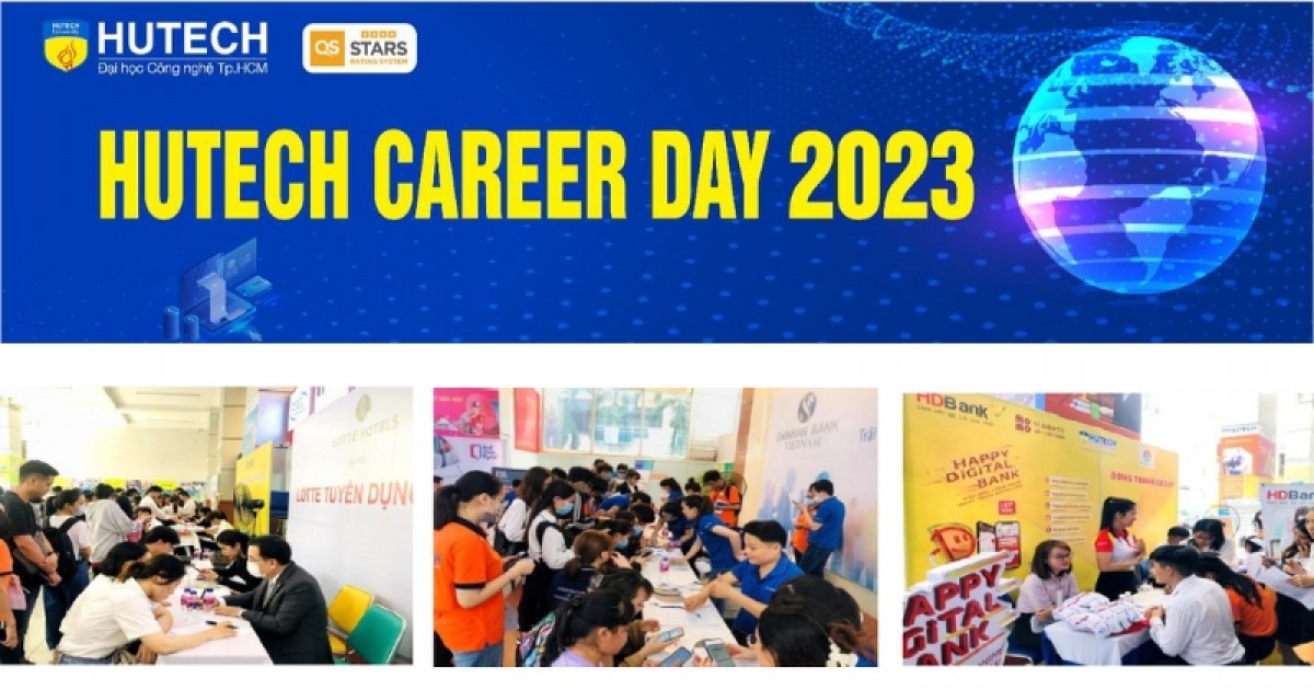 Mr Vtech Channel - sự kiện - Ngày hội việc làm Hutech Career Day 2023